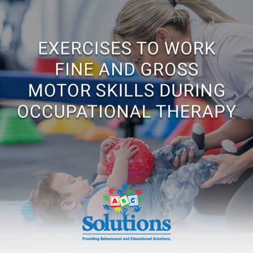 Exercises to Work Fine and Gross Motor Skills During Occupational ...